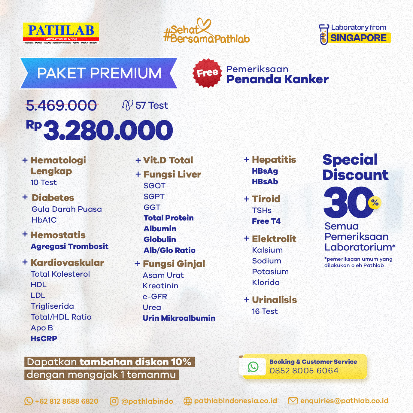 Promo Sehat | Pathlab Indonesia